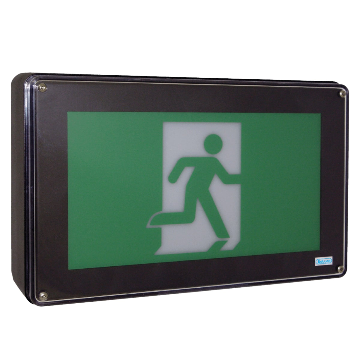 Beluce 120/347W Fortezza™ Series Running Man Self-Powered Exit Sign ...