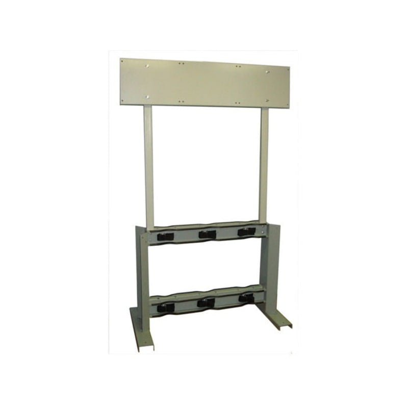 Justrite Steel Gas Cylinder Process Stand, 6 Cylinder Capacity, Back-t ...