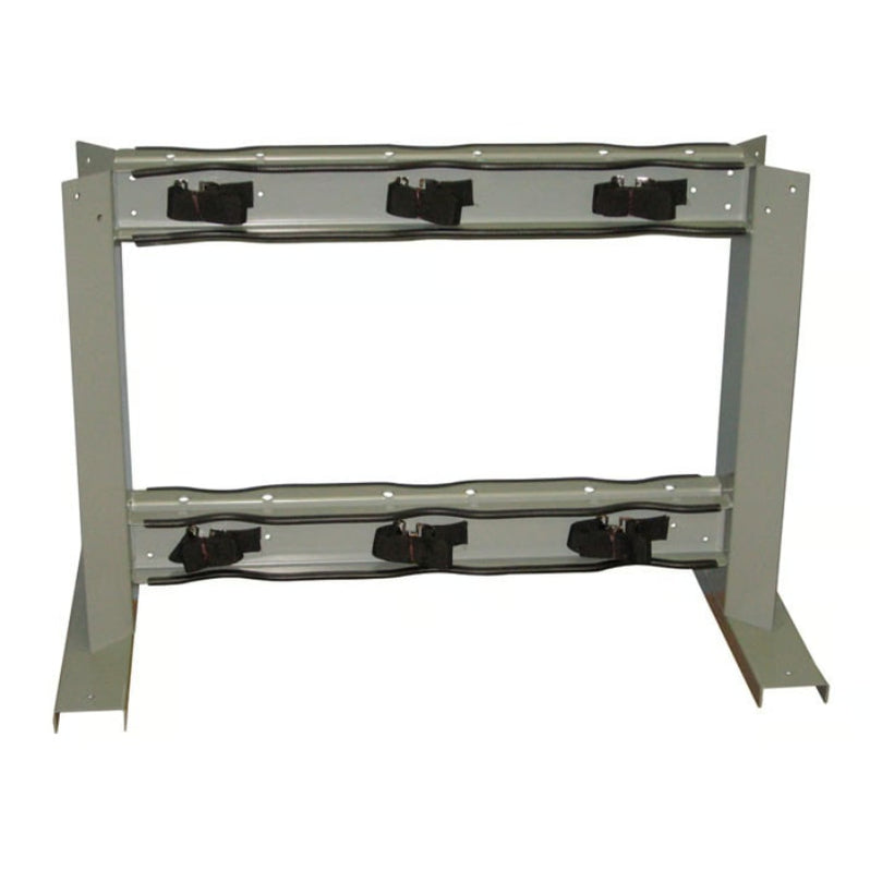 Justrite Steel Gas Cylinder Stand, 6 Cylinder Capacity, Back-to-Back ...