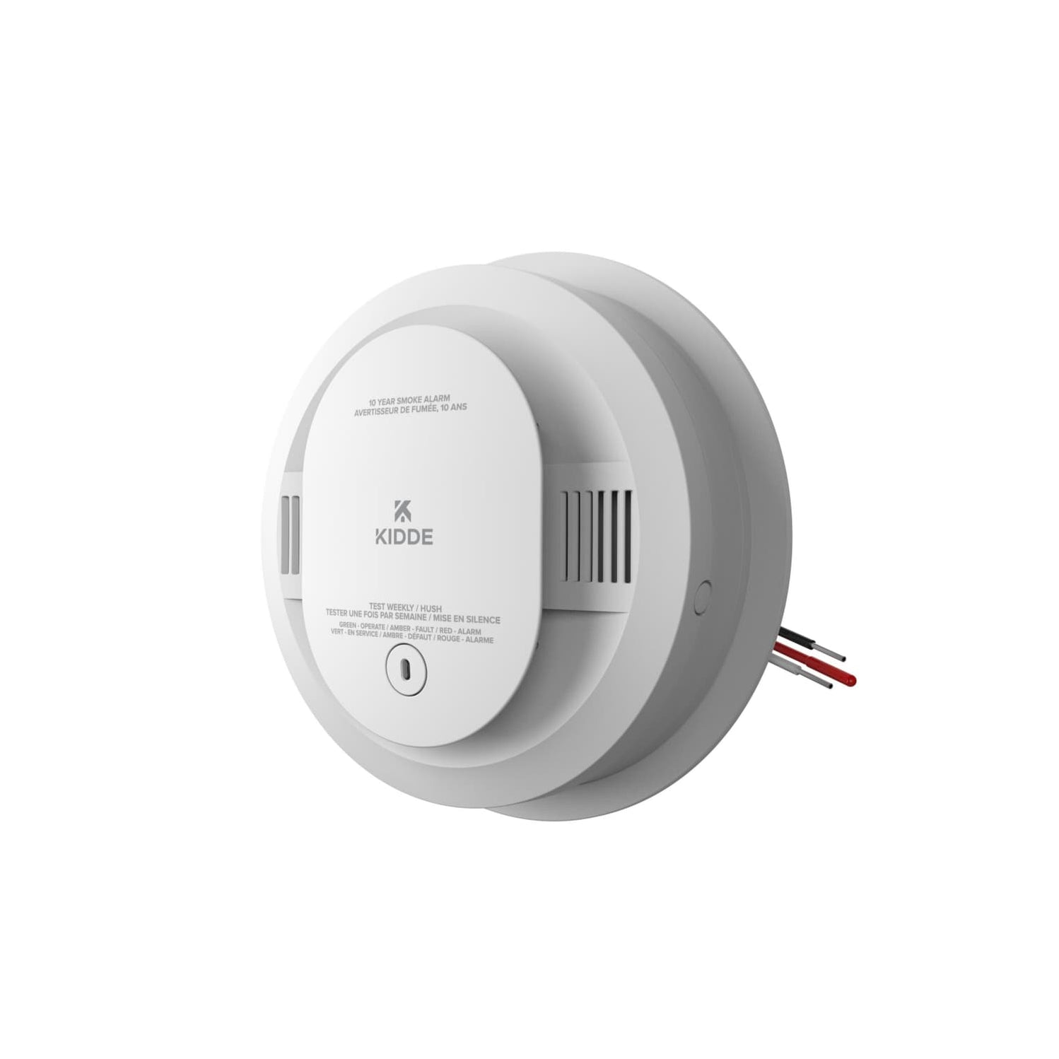 Kidde DETECT Hardwired w/ 10-Year Battery Smoke Alarm - Model 20SA10-CA ...