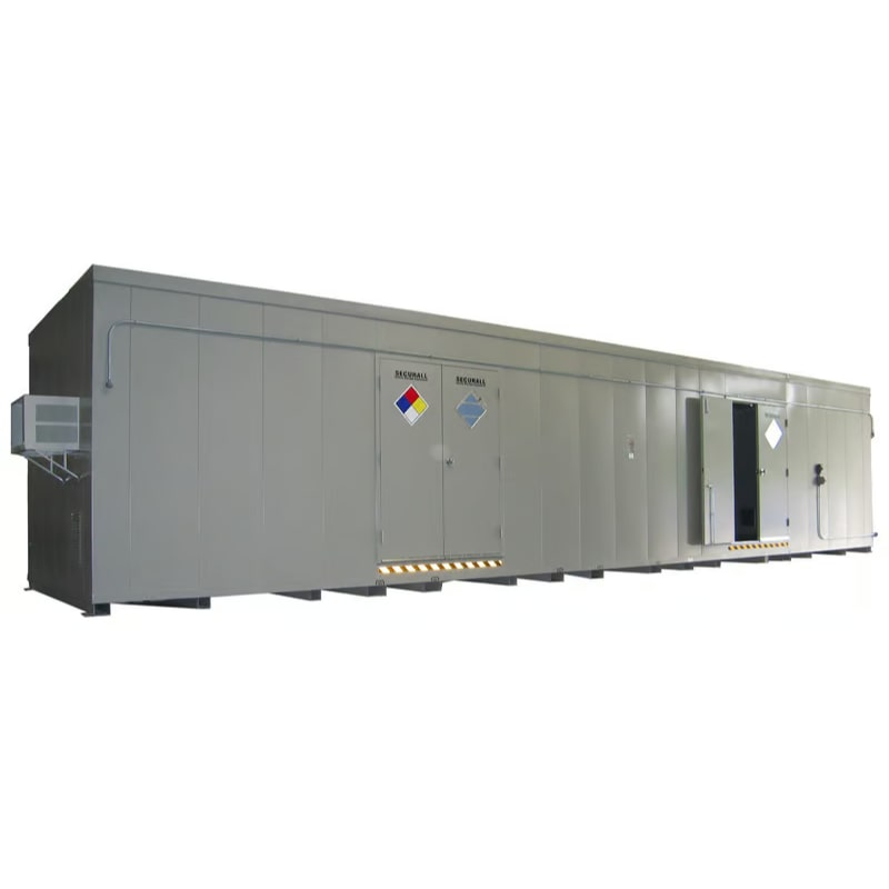 Securall Hazmat Locker 2 Hrs Fire Rated w/ Damage Limiting Panel ...