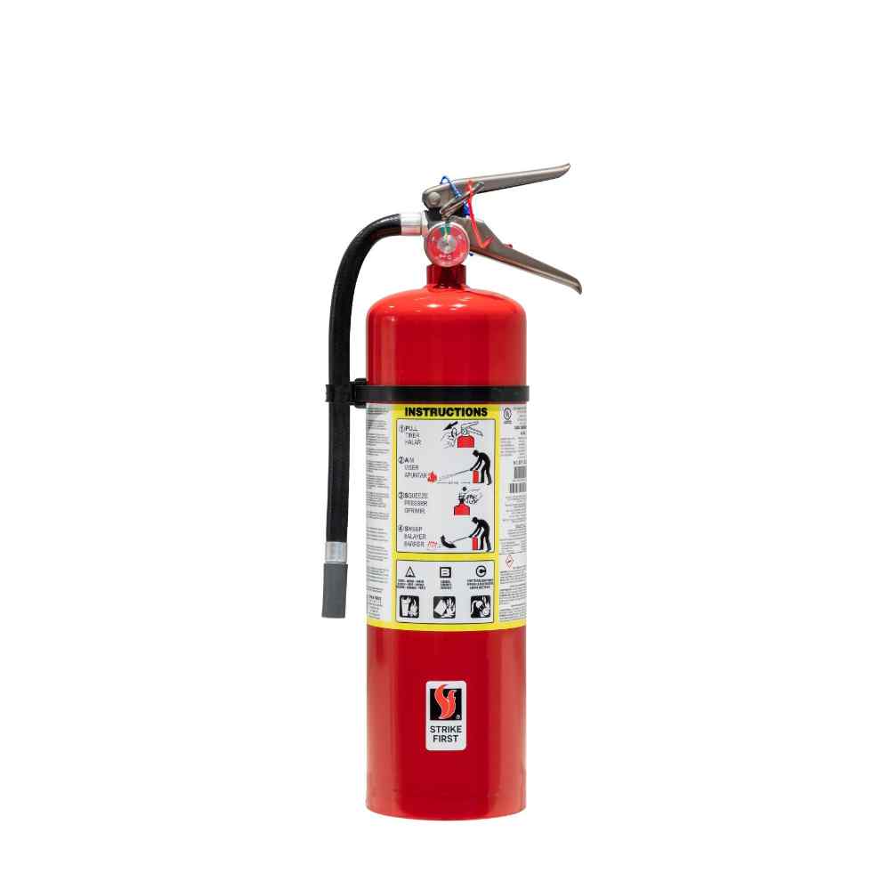 Strike First 10 LB ABC Fire Extinguisher - D-ABC10 — Safety Plus Pro
