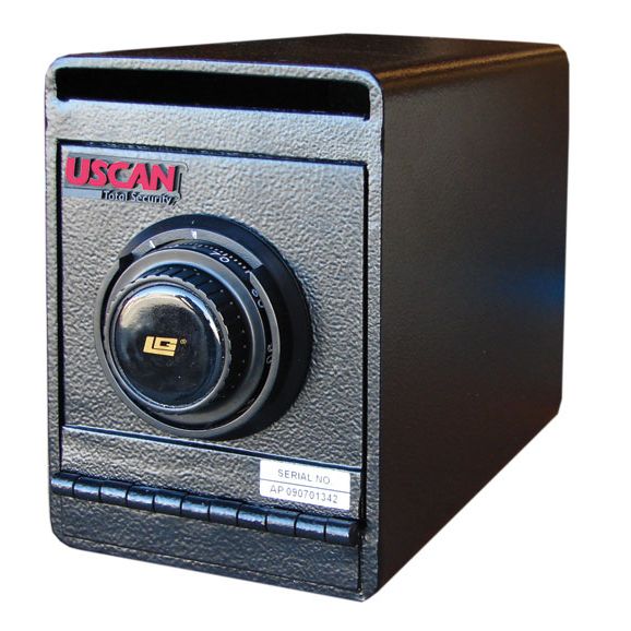 USCAN UC8612-C Depository Safe with Mechanical Combination Lock ...